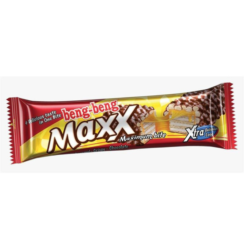 Jual beng-beng Maxx Wafer Rice Crispy Chocolate 32 g | beng-beng Nuts ...