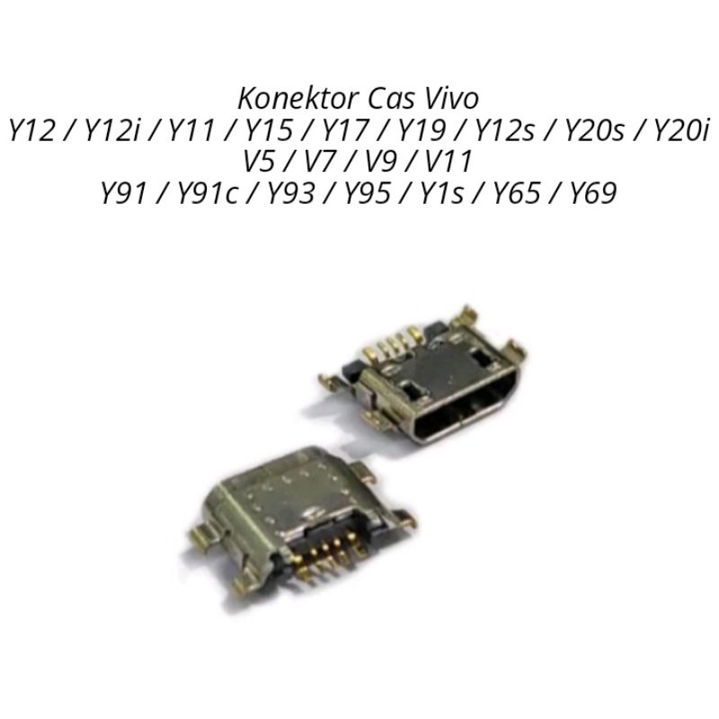 Jual Konektor Cas Vivo Y12 / Y12i / Y11 / Y15 / Y17 / Y12s / Y20 / Y20i ...