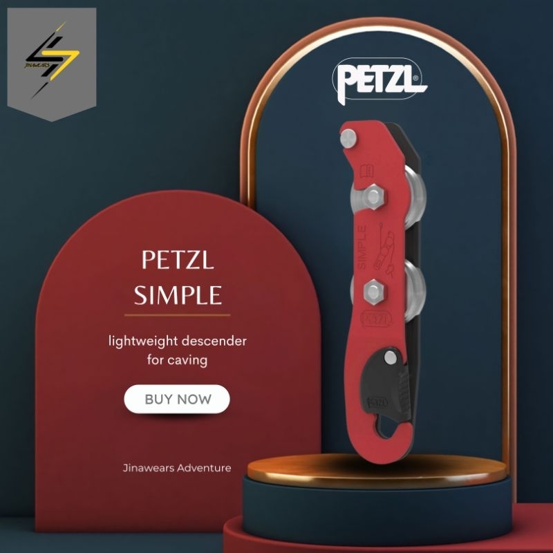 Jual SIMPLE - PETZL / Descender not Autostop Rack Ids Idl Rig Figure ...