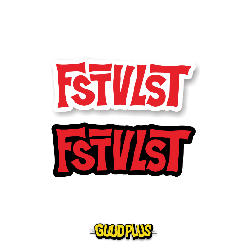 Jual Stiker Sticker Brand Distro • Stiker FSTVLST II | Shopee Indonesia