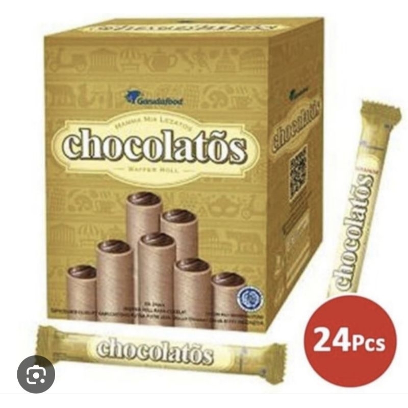 Jual SNACK GERY CHOCOLATOS 9 GRAM (1 BOX ISI 24 PCS) | Shopee Indonesia
