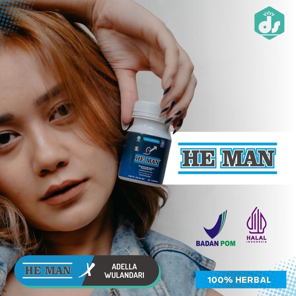 Jual Jamu Herbal Pria HE MAN Obat Kuat Membantu Memelihara Kesehatan ...