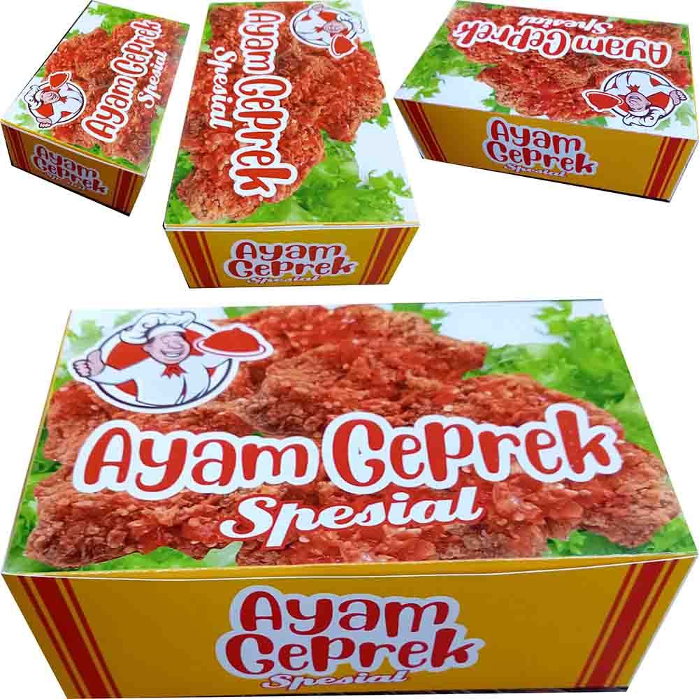Jual Dus Box Ayam Geprek | Shopee Indonesia