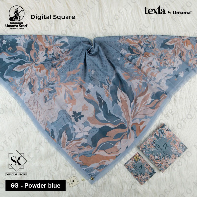 Jual Umama Scarves Box Bahan Voal Premium Gratis Brooch / Ukuran ...