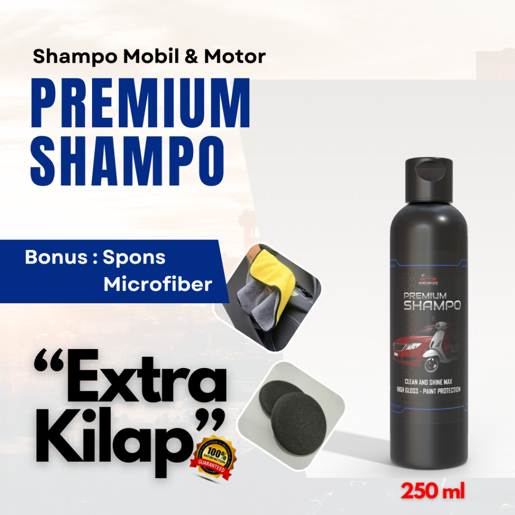Jual Shampo motor mobil Shampoo Premium Ph Balance /Sabun Cuci Mobil ...