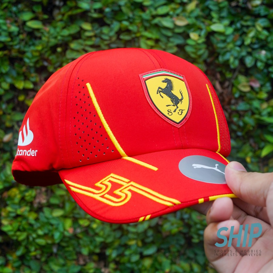 Jual Topi Driver cap SAINZ FERRARI original 2024 PUMA formula 1 F1 ...