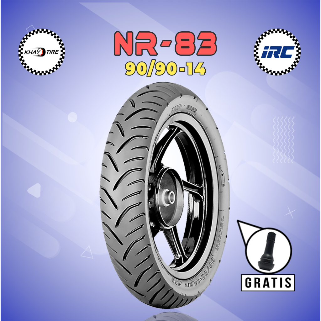 Jual Ban Motor Matic IRC NR83 90/90 Ring 14 Tubeless | Shopee Indonesia