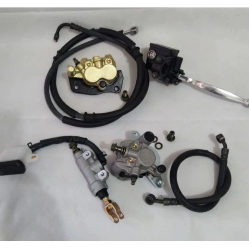 Jual rem set KLX depan belakang | Shopee Indonesia