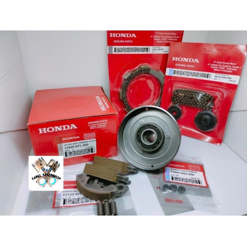 Jual PAKET LONCENG MANGKOK GANDA REVO LAMA 110 SUPRA FIT NEW LAMA LEGENDA KFL 5ITEM | Shopee ...