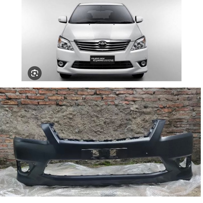 Jual bumper bemper depan Innova 2012 2013 barang baru | Shopee Indonesia