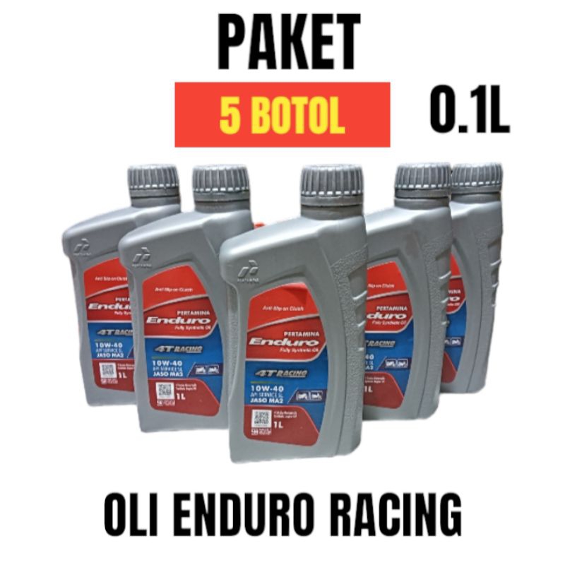 Jual PAKET USAHA 5 BOTOL OLI ENDURO RACING 1L | Shopee Indonesia