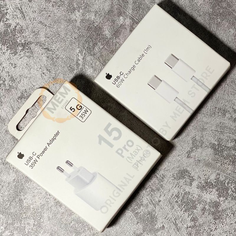 Jual Charger IP 15 / 15 Plus / 15 Pro / 15 Pro Max Fast Charger PD 35W ...