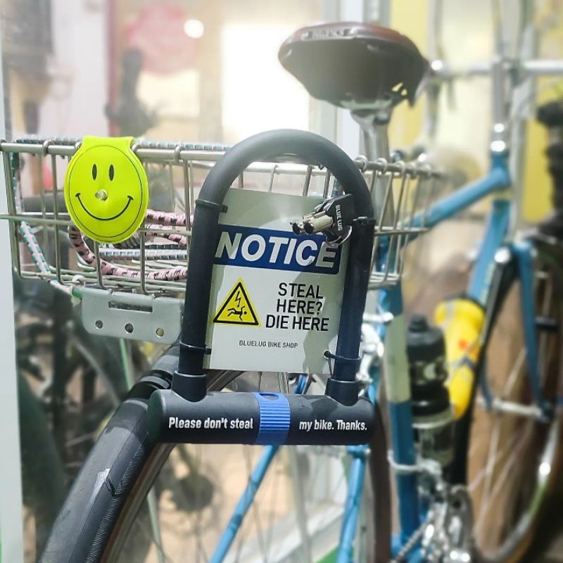 Jual U-Lock Sepeda Blue Lug Japan | Shopee Indonesia