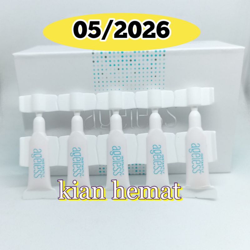 Jual 5 vial IA Instantly Ageless | Shopee Indonesia