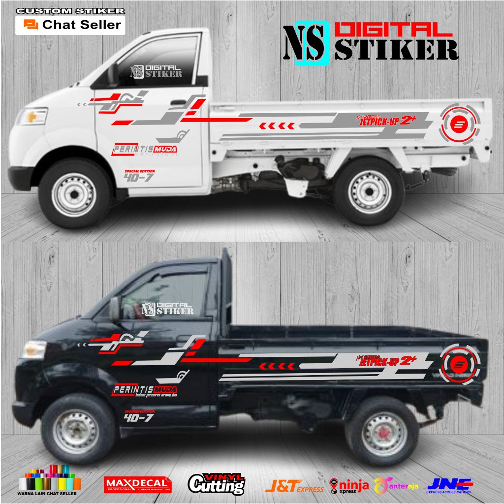 Jual Stiker mobil pick up Suzuki APV pick up L300 pick up grandmax ...