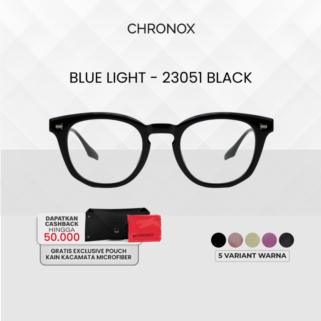 Jual Chronox Kacamata Murah Hanako 23051 Anti Radiasi Blueray Bluelight Pria Wanita | Shopee ...