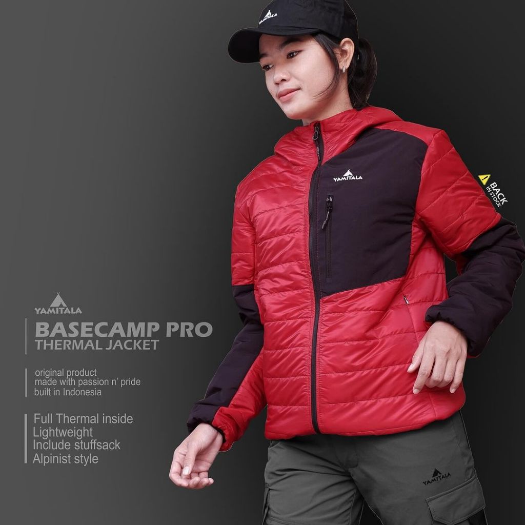 Jual Yamitala Jaket Outdoor Basecamp Pro Full Thermal | Shopee Indonesia