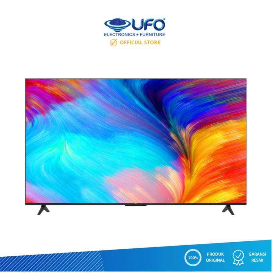 Jual TCL TV SMART LED Google TV HDMI 65P635 EDGELESS 65 inch UHD 4K ...