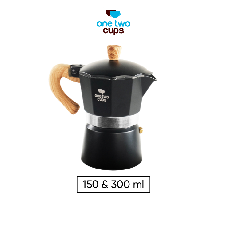 Jual One Two Cups Moka Pot Espresso Coffee Maker Stovetop Teko Kopi - PL-315 | Shopee Indonesia