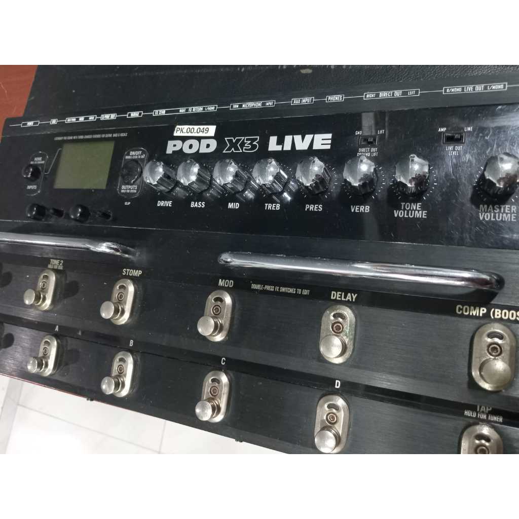 Jual Efek Gitar Line 6 POD X3 Live | Shopee Indonesia