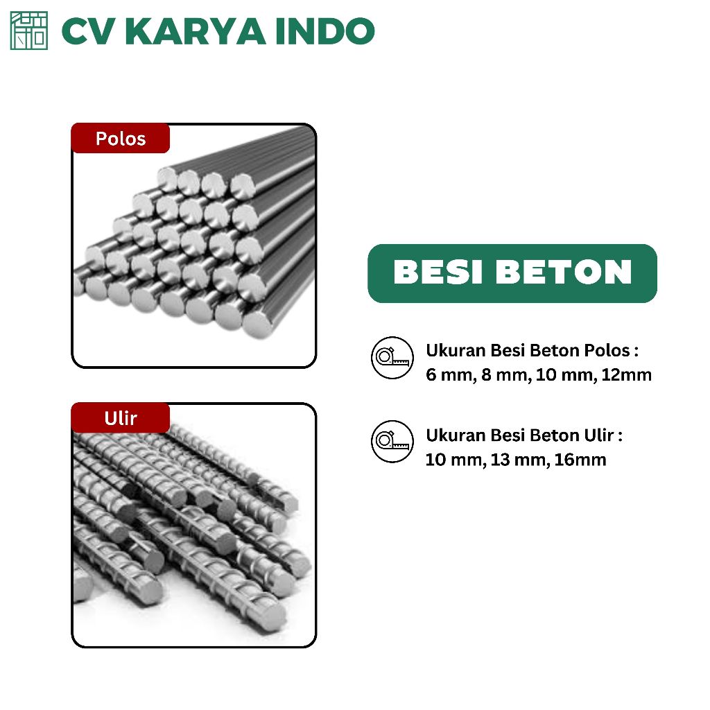 Jual BESI BETON ULIR 10MM | Shopee Indonesia