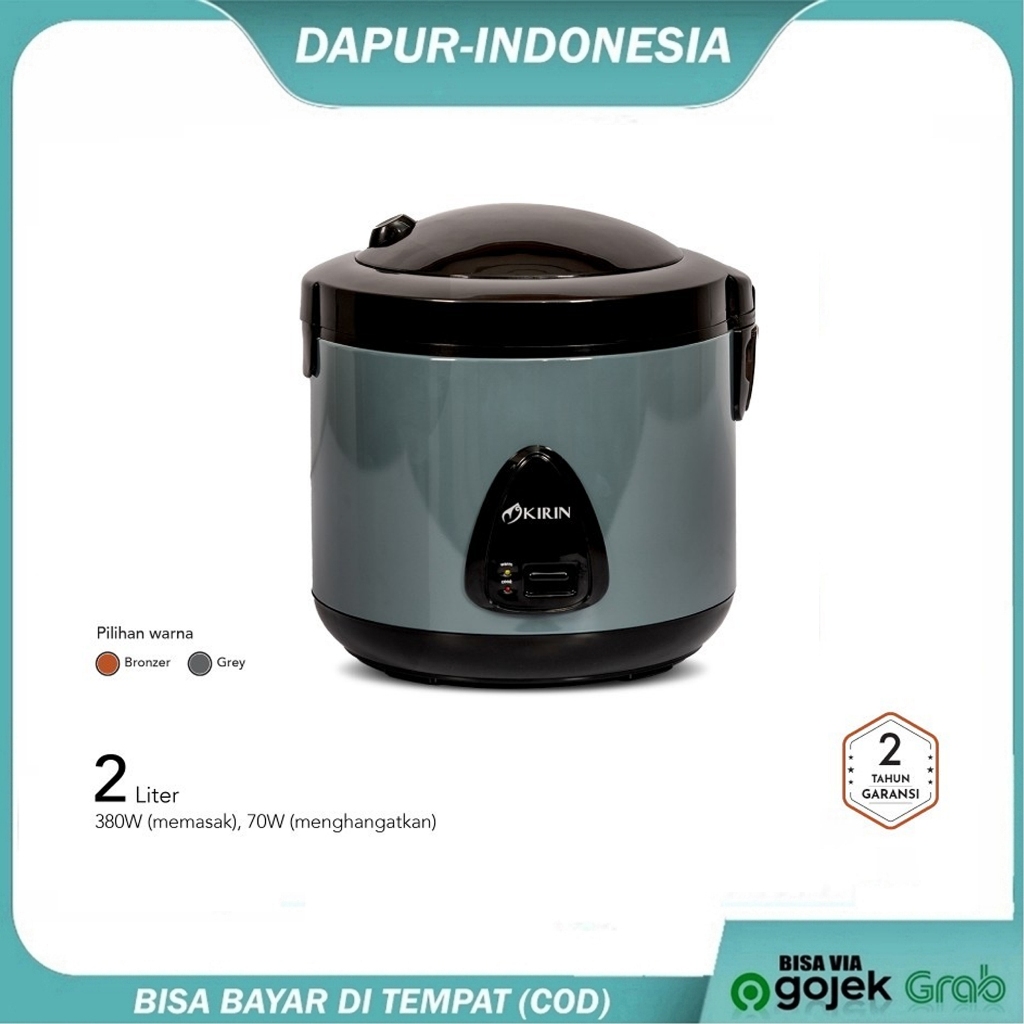 Jual Rice Cooker Kirin Krc 238 3 In1 - Kapasitas 2 Liter | Shopee Indonesia