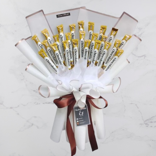 Jual SWEET - Snack Bouquet Chocolattos / Buket makanan /Buket Snack ...
