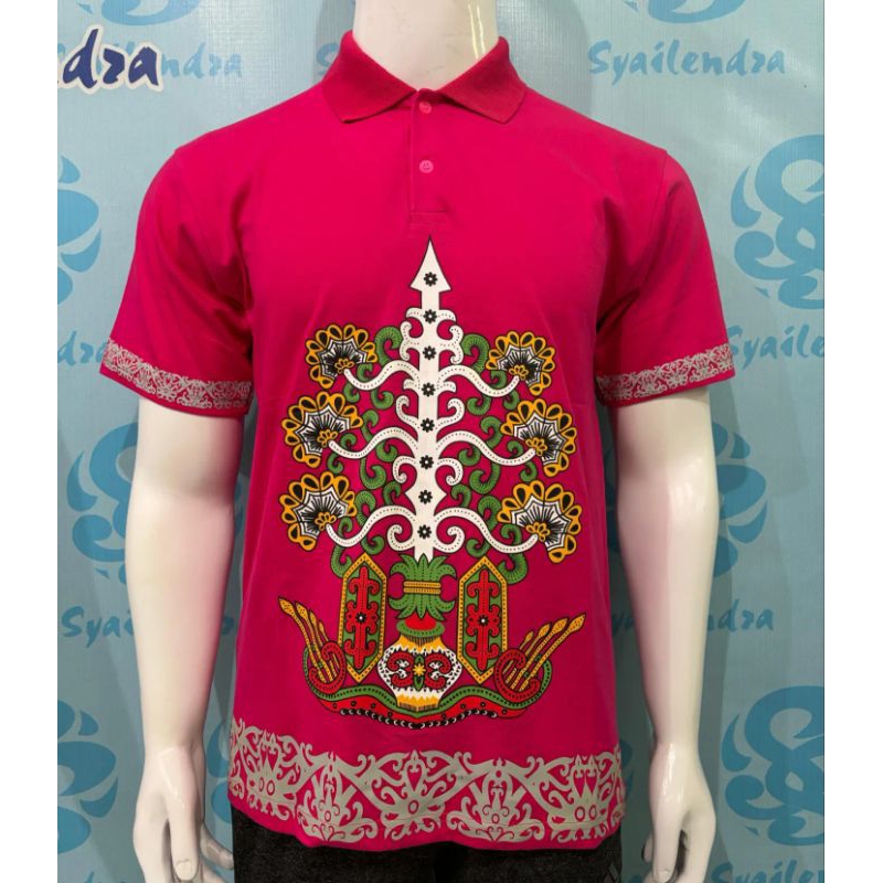 Jual Motif Dayak Batang Garing Pink Fanta | Shopee Indonesia