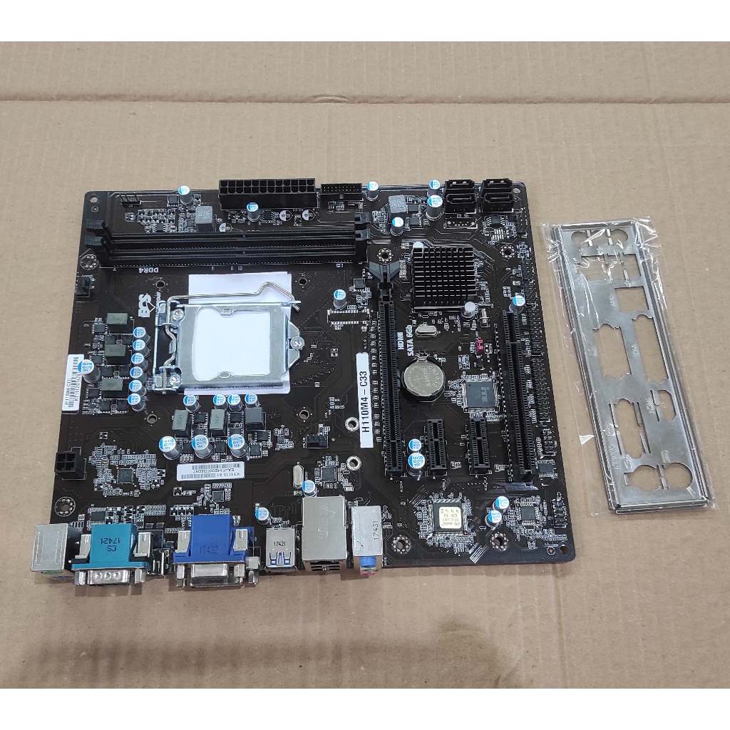 Jual Motherboard ECS H110 ( Lga 1151 ) ECS H110M | Shopee Indonesia