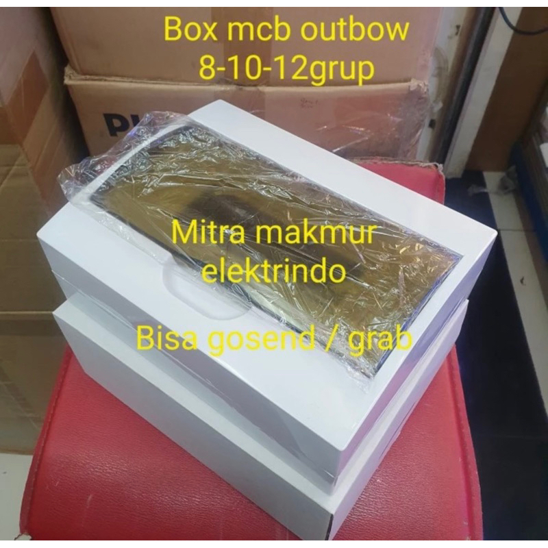 Jual box mcb outbow 8 10 12 grup / rumah mcb outbow 8 10 2 grup box ...