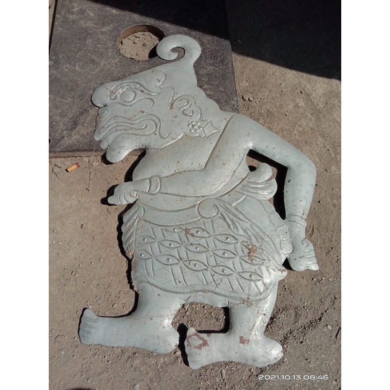 Jual Ornamen pagar besi Plat ukir Wayang Punakawa ukuran 65cmX45cm ...