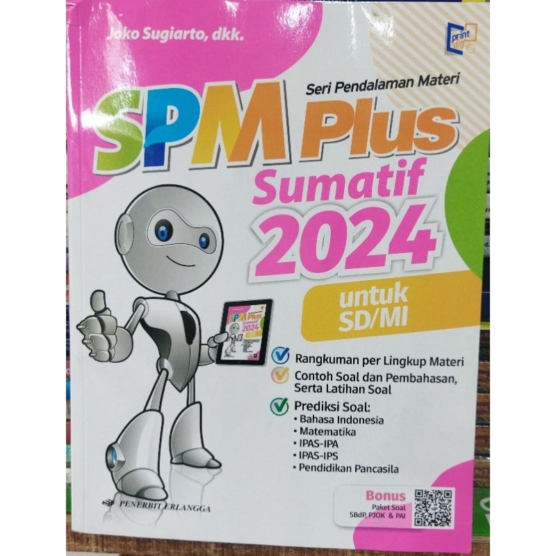 Jual buku SPM plus sumatif 2024 untuk SD/Mi + kunci jawaban | Shopee ...