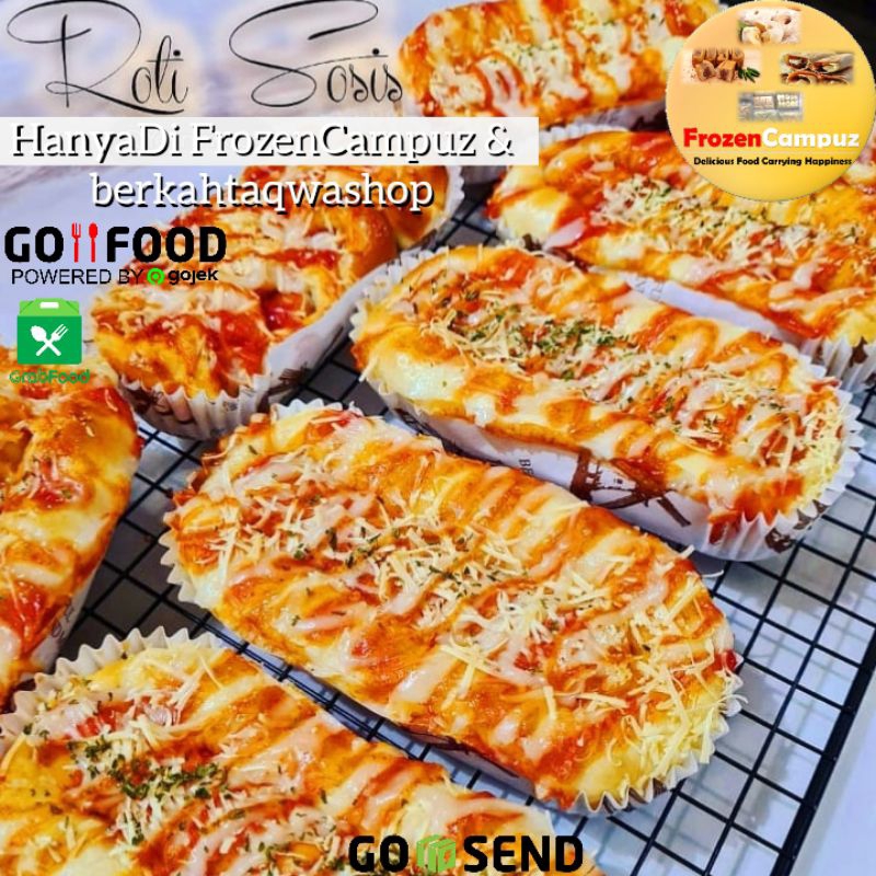 Jual Roti Sosis Keju Premium Roti Isi Sosis Keju Roti Manis Sosis Bread ...