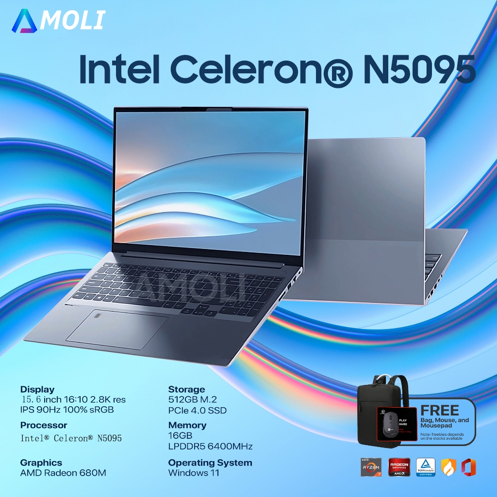 Jual Amoli Laptop Baru 15 6 Ram 16 512 Ssd Intel N5095 Win11mendukung