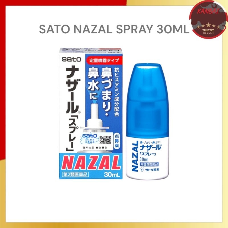 Jual SATO NAZAL Spray 30ml - Original Japan | Shopee Indonesia