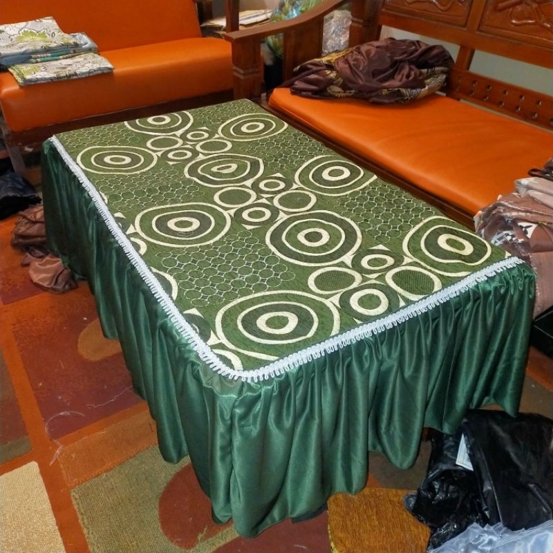 Jual TAPLAK MEJA TAMU RUMBAI 55×110×36cm | Shopee Indonesia