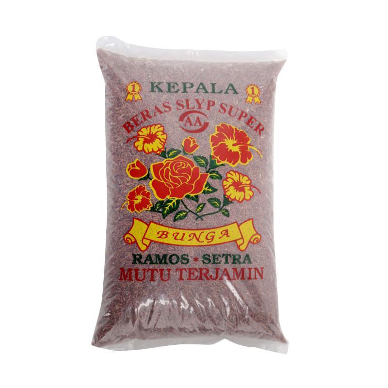Jual Beras Merah Premium Cap Bunga 5 kg | Sumber Pangan | Shopee Indonesia