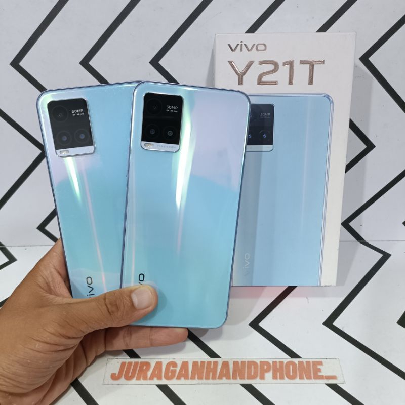 Jual Vivo Y21T 6/128GB Hp Second Seken Bekas Fullset | Shopee Indonesia
