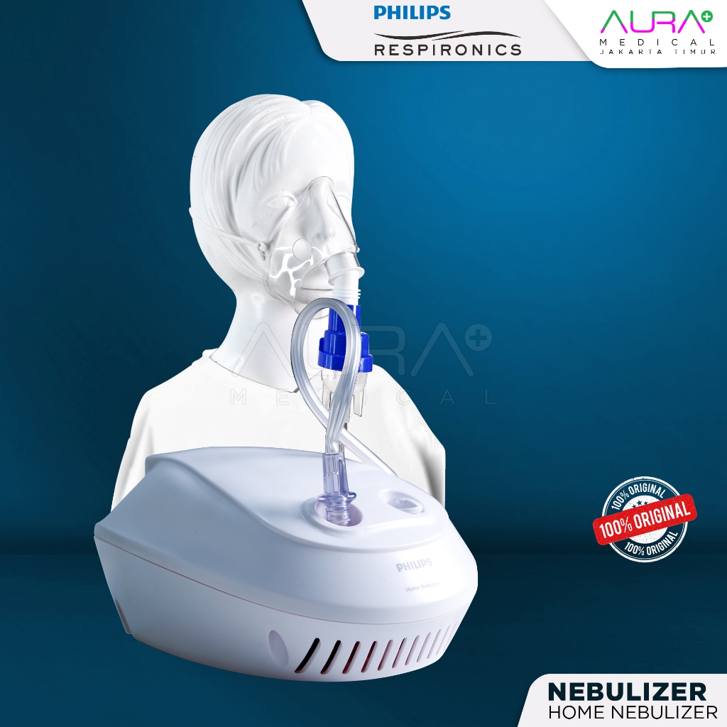 Jual Philips Home Nebulizer Alat Uap Alat Bantu Pernapasan | Shopee ...