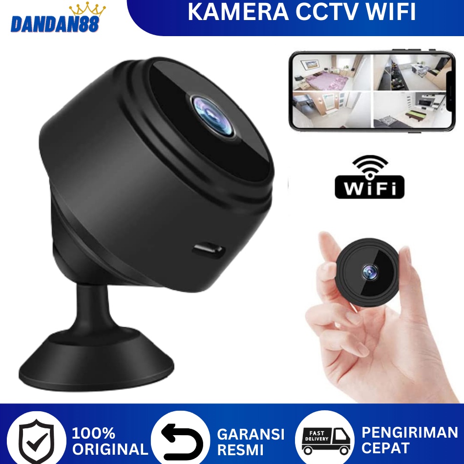 Jual HARGA SPESIAL Kamera Mini Cctv Wifi Camera Mini Tersembunyi Pengintai Keamanan Tanpa Kabel ...