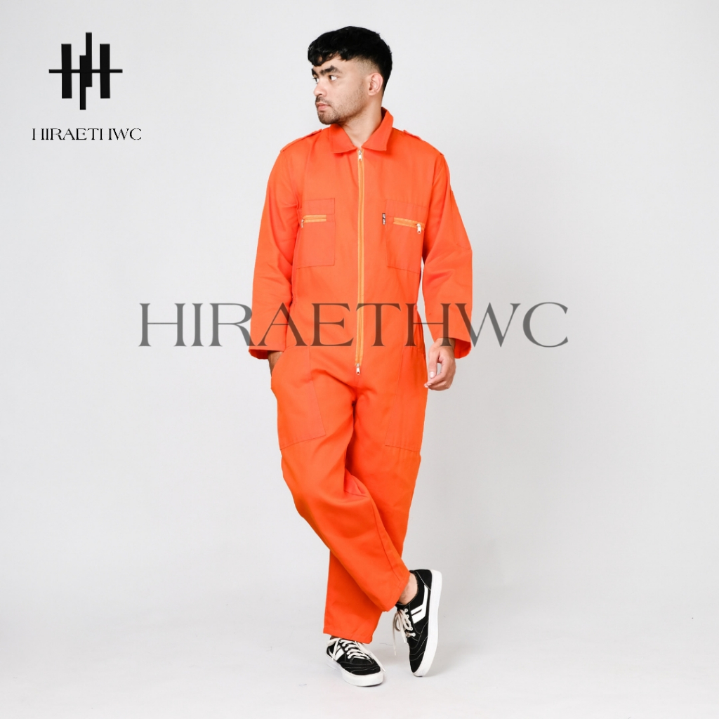Jual WEARPACK POLOS HIJAU ARMY COVERALL LENGAN PANJANG KATELPAK MEKANIK ...