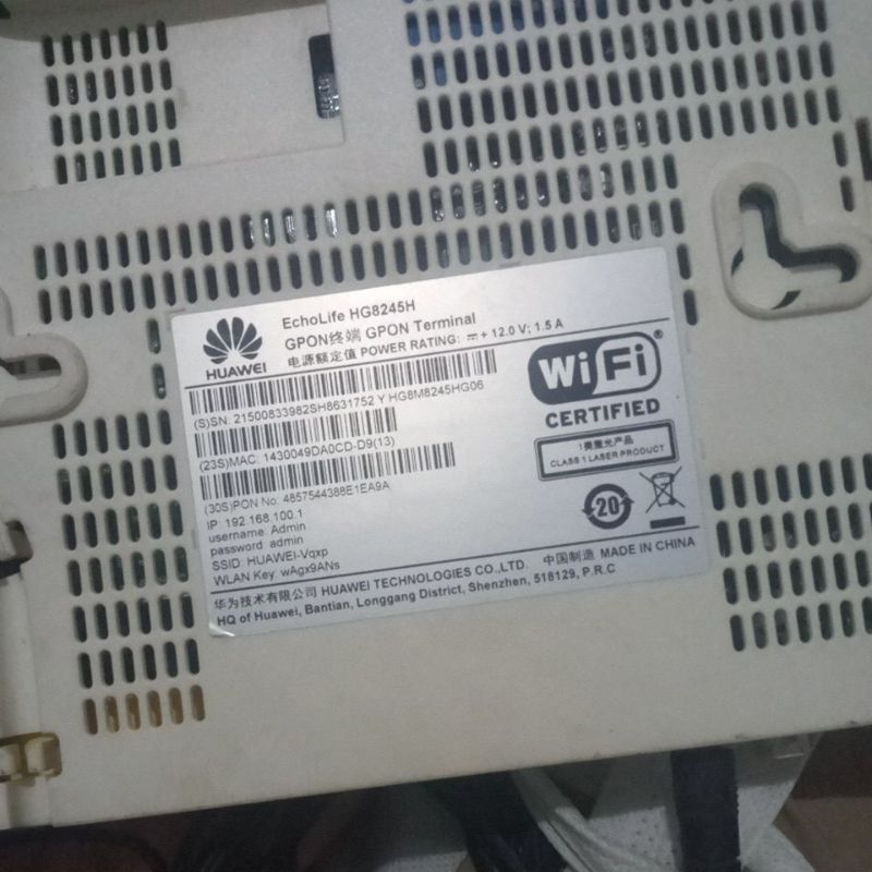 Jual Router Modem Huawei HG8245H | Shopee Indonesia