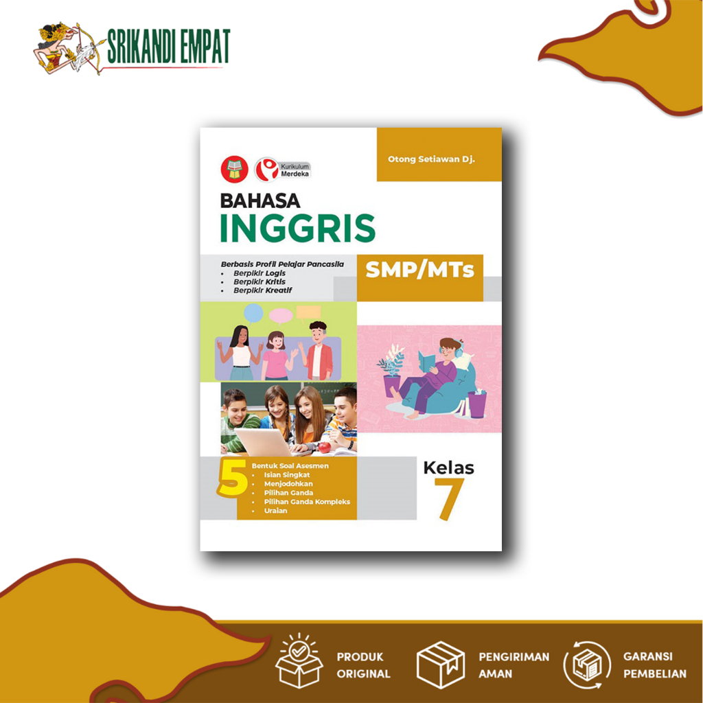 Jual Buku Teks Pendamping Bahasa Inggris SMP/MTs Kelas 7 (Kurikulum Merdeka) | Shopee Indonesia
