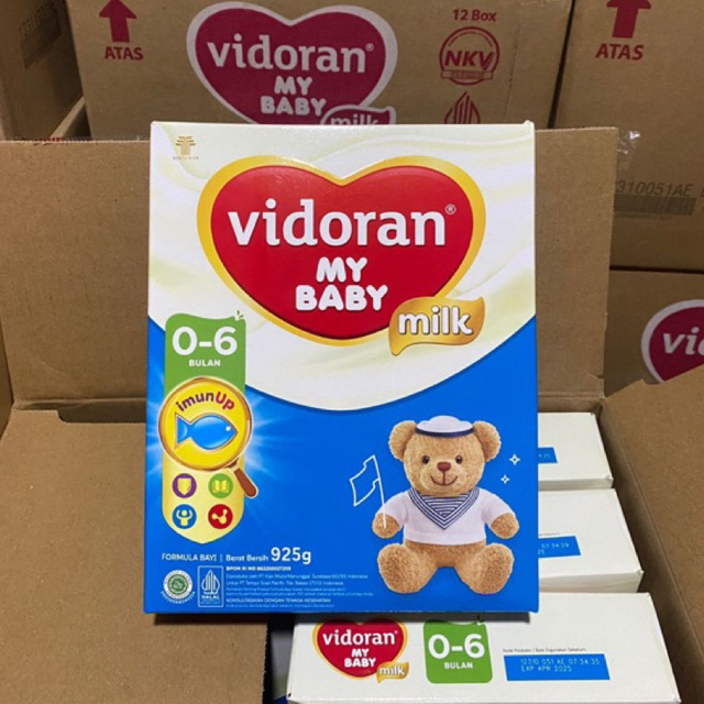 Jual Vidoran My Baby Nutriplex Susu Formula Bayi 0 - 6 bulan [925 g ...