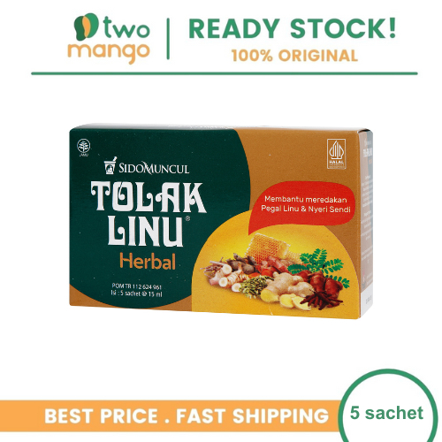 Jual SIDOMUNCUL TOLAK LINU CAIR - 1 BOX 5 PC | Shopee Indonesia