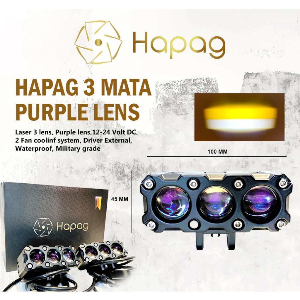 Jual HAPAG Mini Laser LED 2 MATA & 3 MATA | Shopee Indonesia