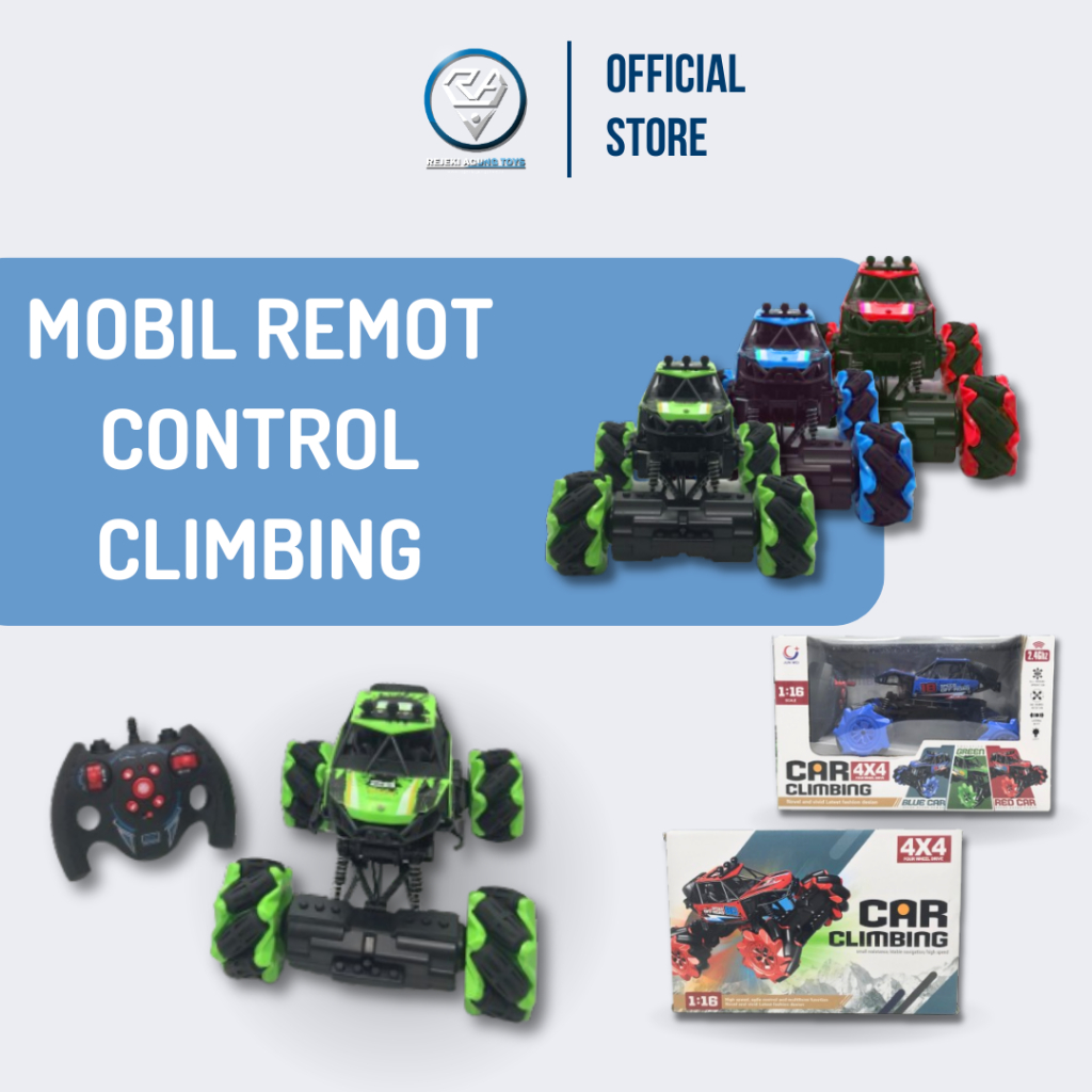 Jual Mobil Remot Kontrol - RC Mobil Mainan Off Road B/O Remote Control Drift Climbing Car Skala ...