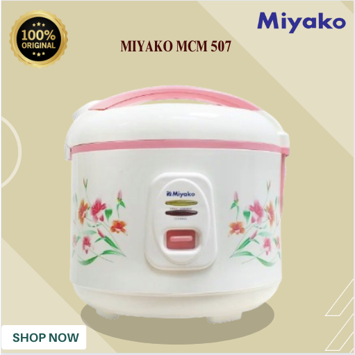 Jual RICE COOKER MIYAKO MCM 507 MAGIC WARMER PLUS BERGARANSI/MCM-507 ...