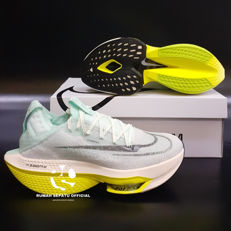 Jual SEPATU RUNNING ALPHAFLY NEXT%2 LIGH GREEN UK 37-45 | Shopee Indonesia