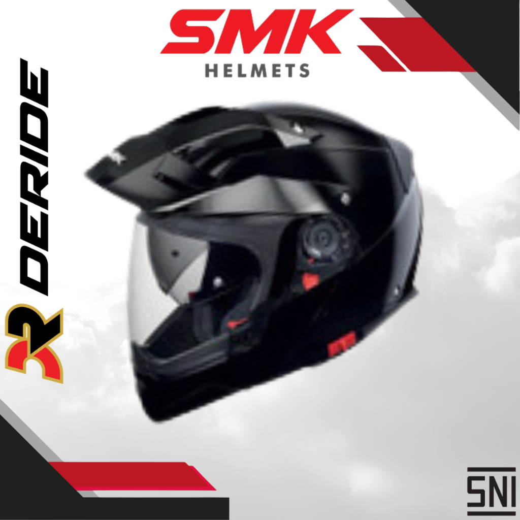 Jual HELM MODULAR SMK HYBRID EVO BASIC BLACK GL200 MODULAR CROSS OVER ...